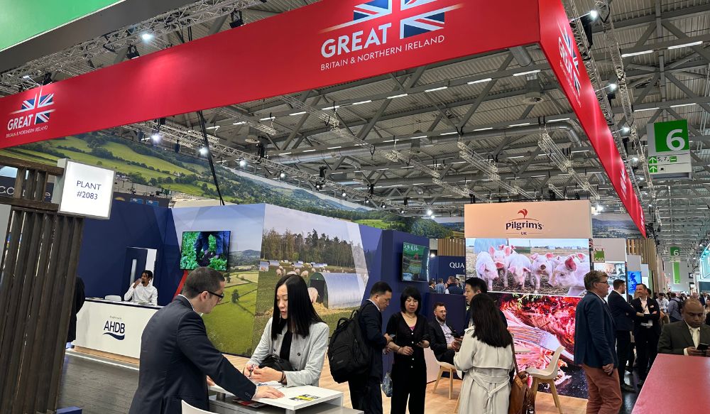 Union flag, British red meat and dairy shine at Anuga | AHDB