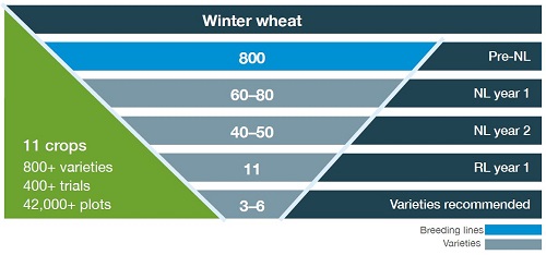Using the Recommended Lists for cereals and oilseeds (RL) | AHDB