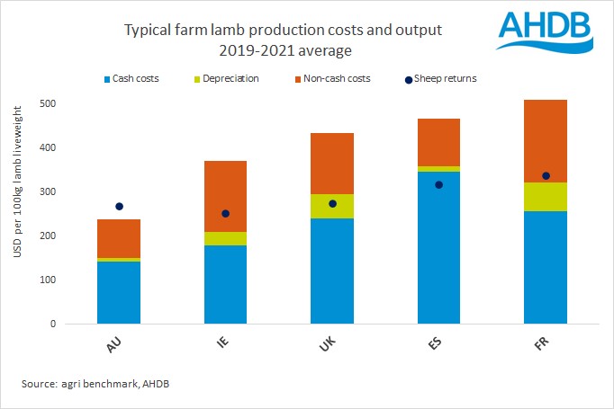 Lamb: international comparisons | AHDB