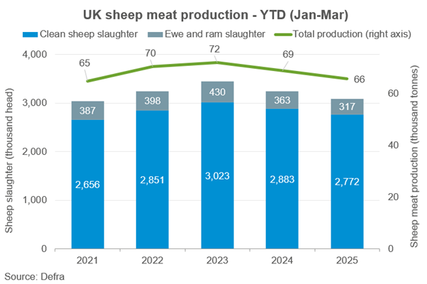 Beef and lamb Q1 production update: Early 2025 figures show a dip in ...