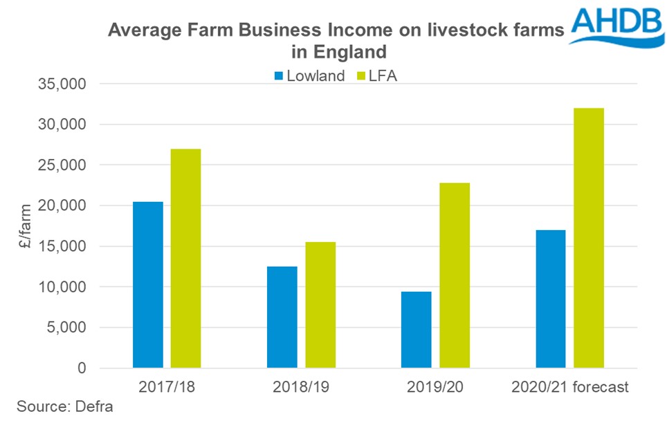 Livestock farms could see lift in average farm business income | AHDB