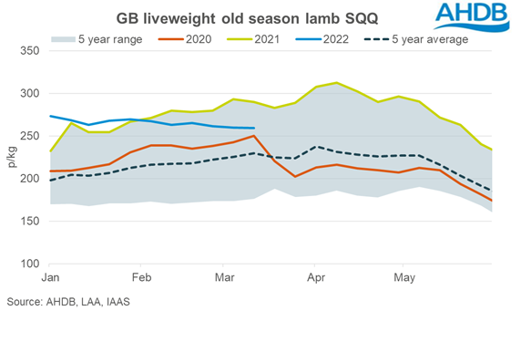 Sheep prices dip | AHDB