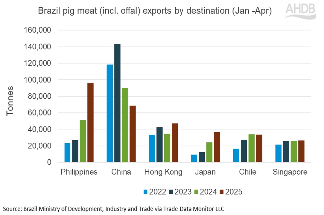 Brazil pork market: Exports scale new highs amidst higher production ...