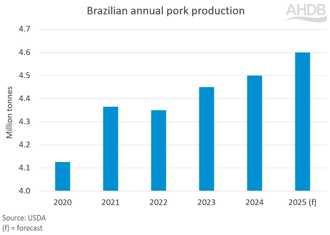 Brazil pork market: Exports scale new highs amidst higher production ...
