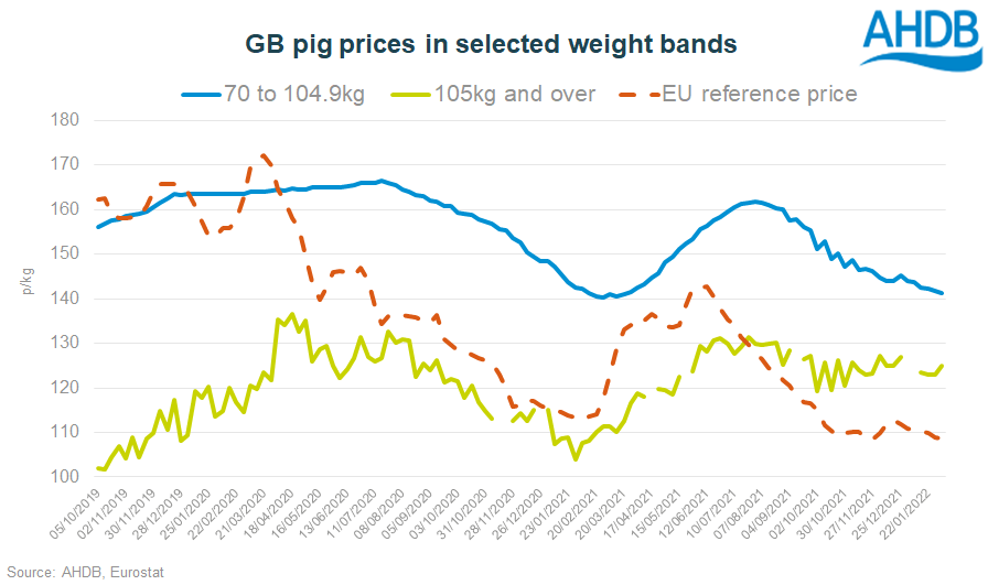 The effect of heavy pigs on the SPP – Feb 2022 | AHDB