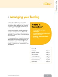 Feeding+ - Managing Your Feeding | AHDB